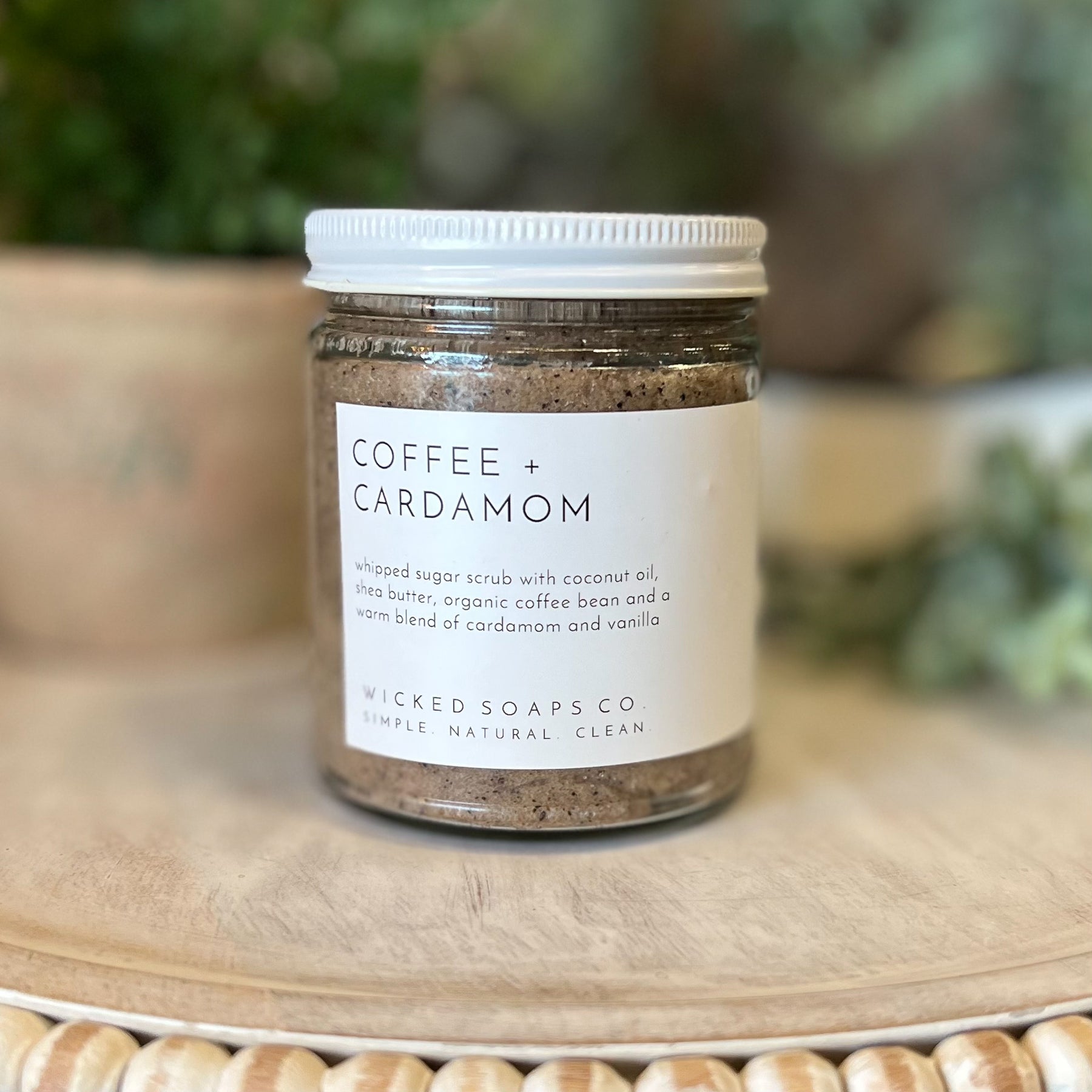 Coffee Cardamon Sugar Scrub | Lone Star Mercantile